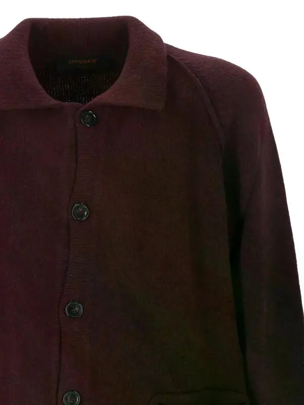 OFFICINA36 Buttoned Raglan-sleeve Cardigan