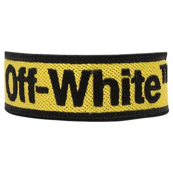 Off-White Knot Bracelet - Yellow/black