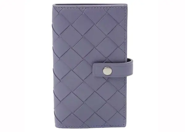 Bottega Veneta Intrecciato Card And Key Case Wallet
