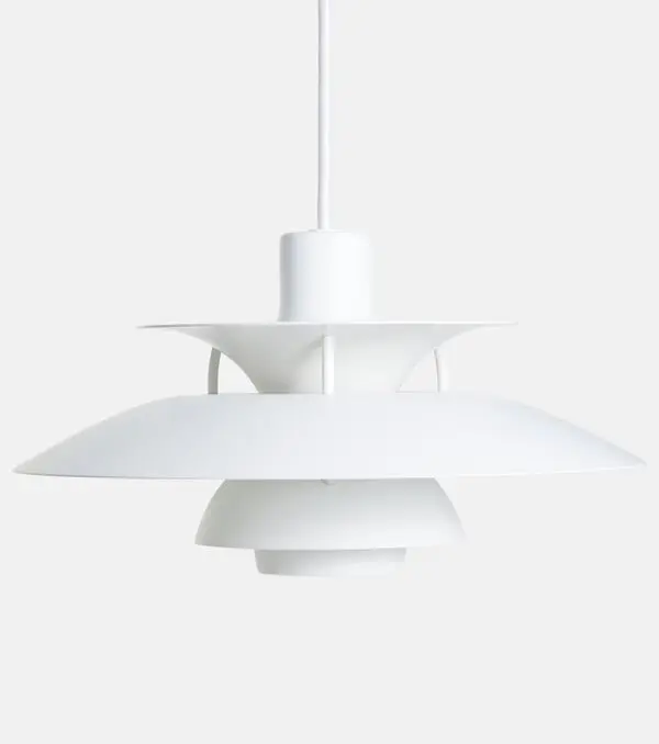 Louis Poulsen Ph 5 Mini Pendant Lamp Poul Henningsen - White