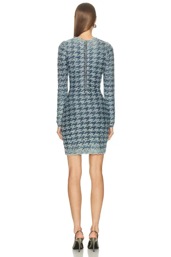 DIESEL® Long Sleeve Mini Dress - Blue