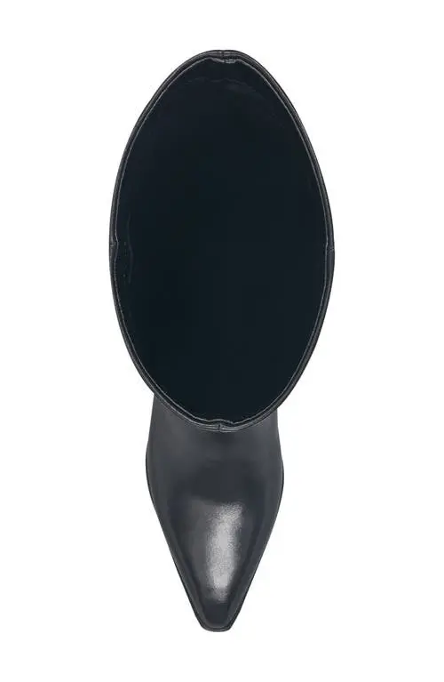 Marc Fisher Tarrie Tall Block Heel Boot - Black 001