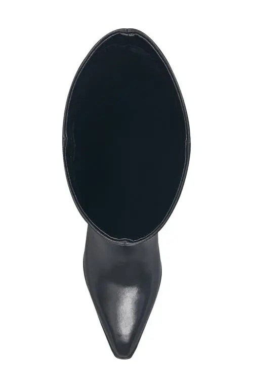 Marc Fisher Tarrie Tall Block Heel Boot - Black 001