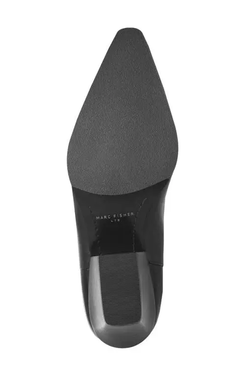 Marc Fisher Tarrie Tall Block Heel Boot - Black 001