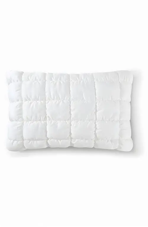 SUNDAY CITIZEN Puff Squares Set Of 2 Pillow Shams - White