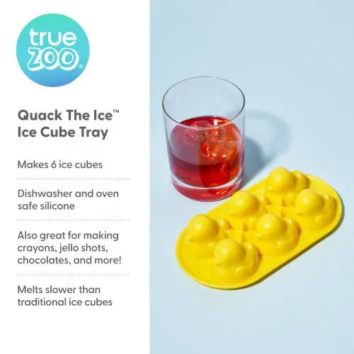 TRUEZOO Quack The Ice Silicone Ice Cube Tray
