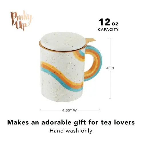PINKY UP (ACCESSORIES) Everlee Mug With Infuser & Lid