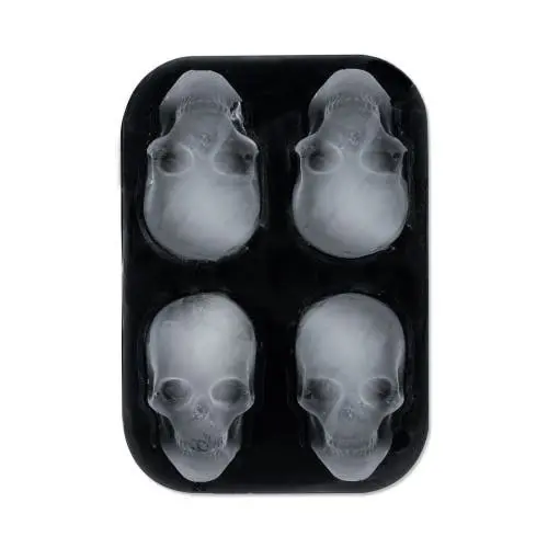 FOSTER & RYE Skull Ice Mold - Black