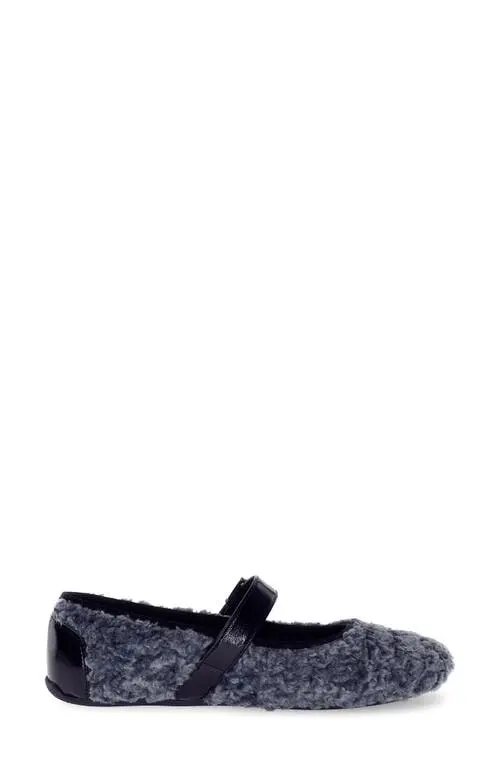 CANDICE COOPER Dafne Bird High Pile Fleece Flat - Grey