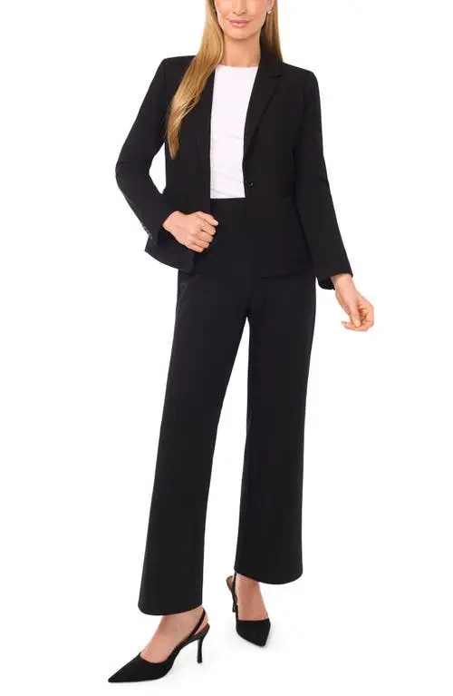 Halogen One-button Ponte Knit Jacket