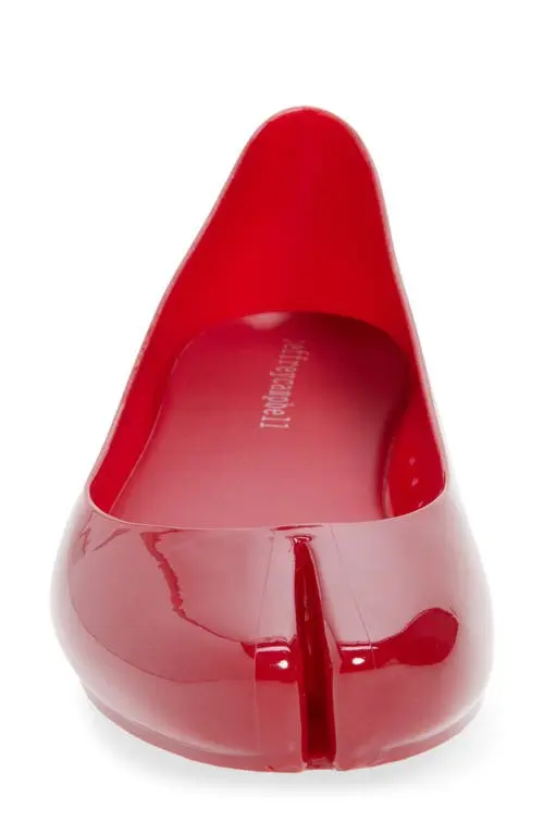 Jeffrey Campbell Fixed Split Toe Jelly Flat