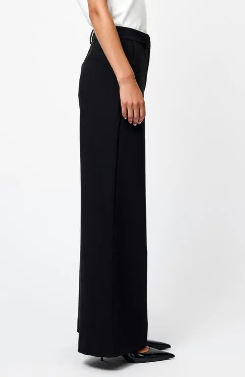 French Connection Azra Wide Leg Twill Pants