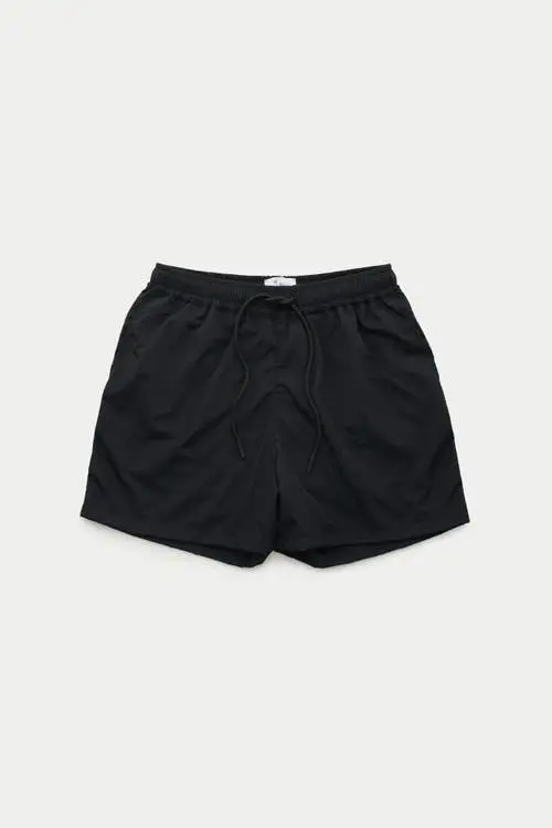 WOLF VS. GOAT (WVG) Swim Shorts 7-inch Inseam - Black