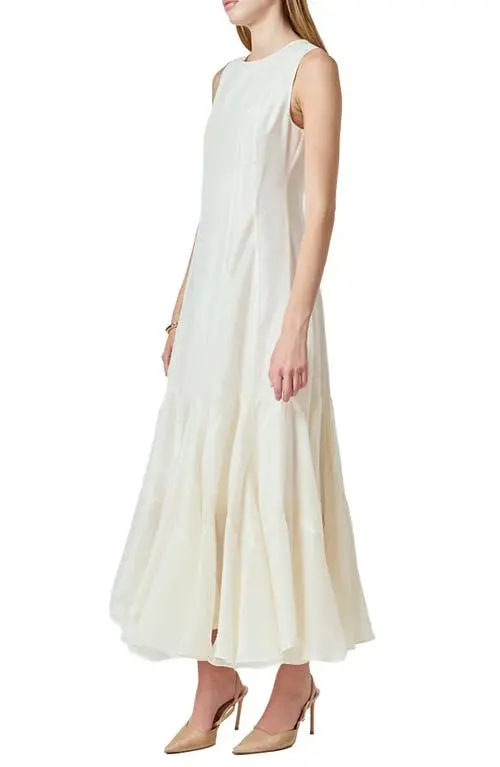 Endless Rose Godet Detail Maxi Dress
