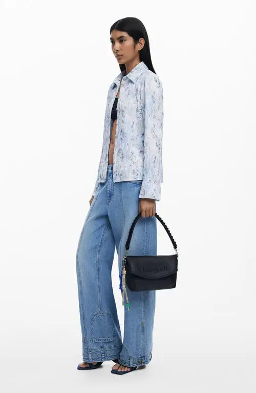 Desigual Faux Leather Shoulder Bag