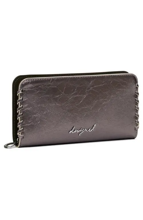 Desigual Long Faux Leather Wallet