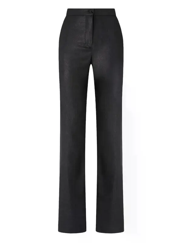 Pinko Metallic-effect Trousers