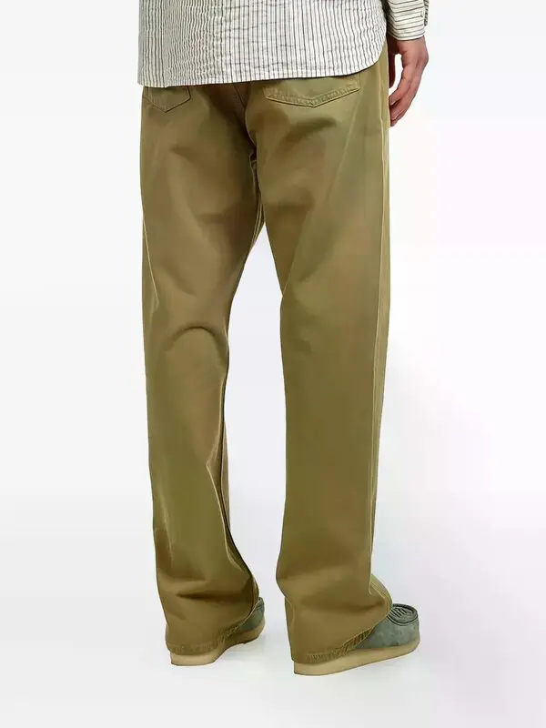 Norse Projects Mogens Straight-leg Trousers - Green