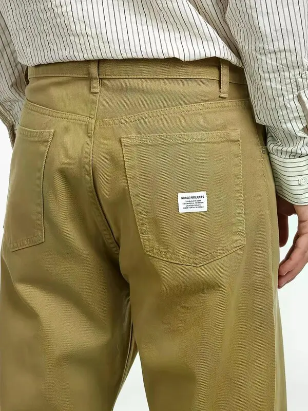 Norse Projects Mogens Straight-leg Trousers - Green