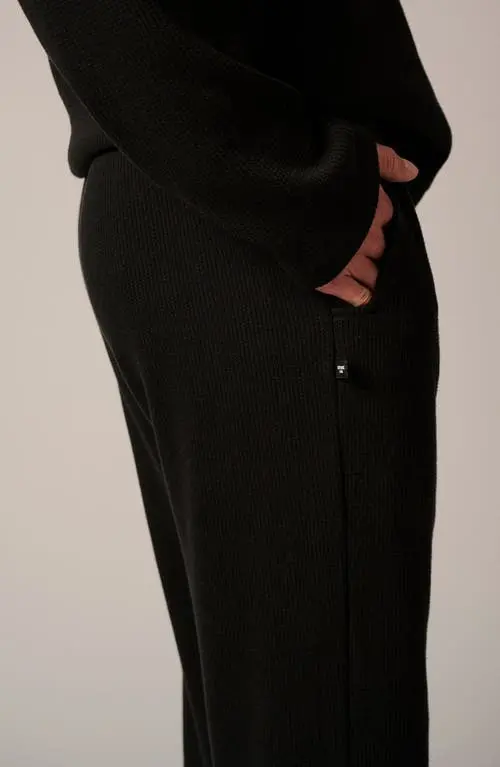 LEISURE LAB Cozy Cotton Sweatpants - Fireside