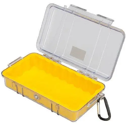 PELICAN 1060 Micro Case For Iphone, Cell Phone, Gopro, Camera - Yellow