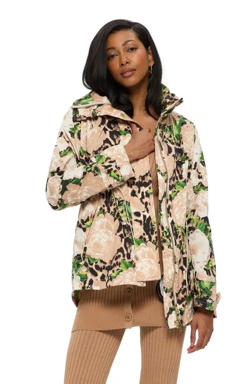 Gorski Floral Printed Lightweight Jacket