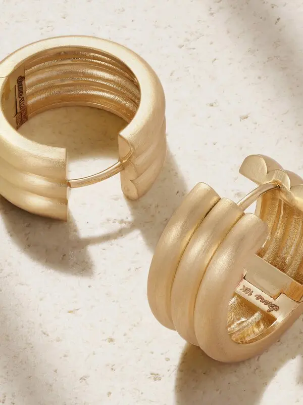 Irene Neuwirth 18-karat Hoop Earrings