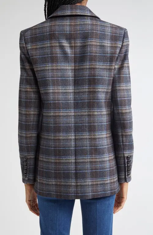 Veronica Beard Oria Plaid Dickey Jacket