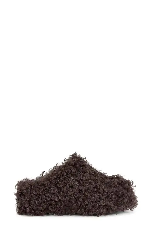 AZALEA WANG Darwin Faux Shearling Clog