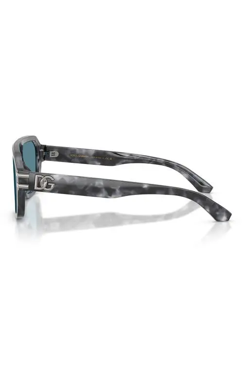 Dolce & Gabbana 127mm Pilot Sunglasses