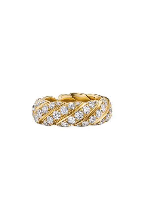 David Yurman Sculpted Cable Flex Band Ring