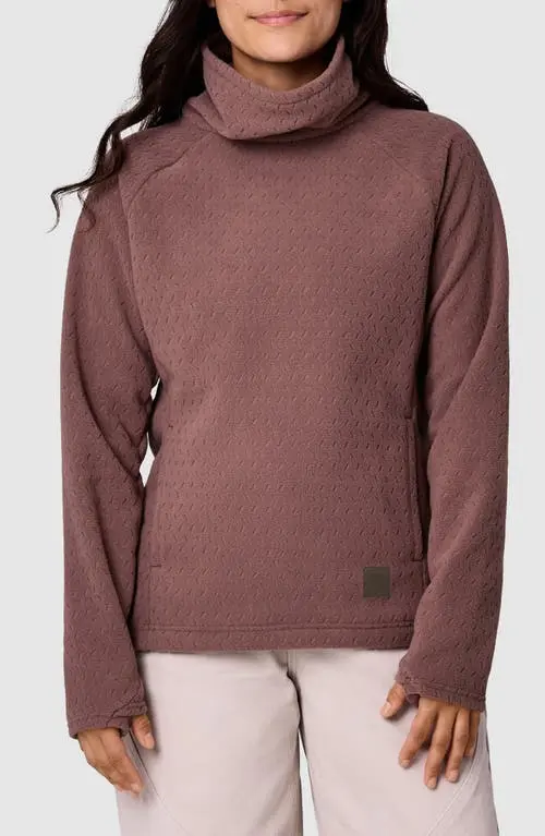OUTDOOR RESEARCH Trail Mix Xt Fleece Cowl Neck Top - Terrestrial
