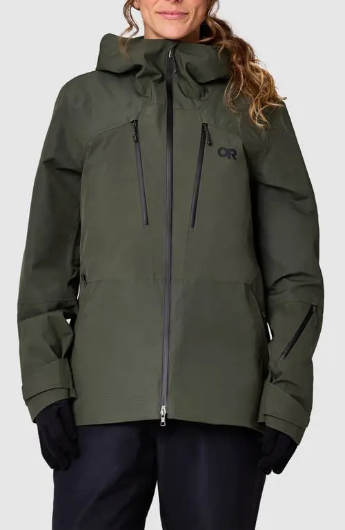 OUTDOOR RESEARCH Powderverse Waterproof Ski Jacket - Dark Laurel