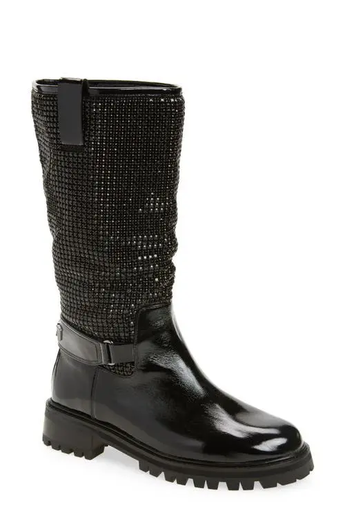 Kurt Geiger Crystal Embellished Boots