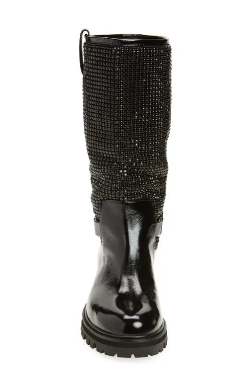 Kurt Geiger Crystal Embellished Boots