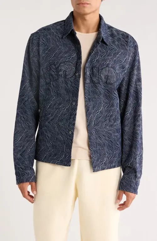 HONOR THE GIFT Cover Coach's Jacket - Indigo