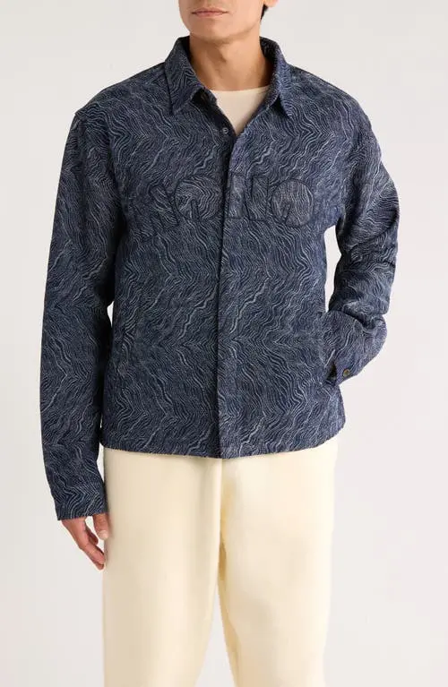 HONOR THE GIFT Cover Coach's Jacket - Indigo