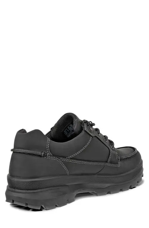 Ecco Track Waterproof Moc Toe Derby - Black
