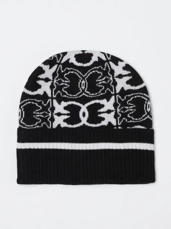 Pinko Patterned Beanie - Black
