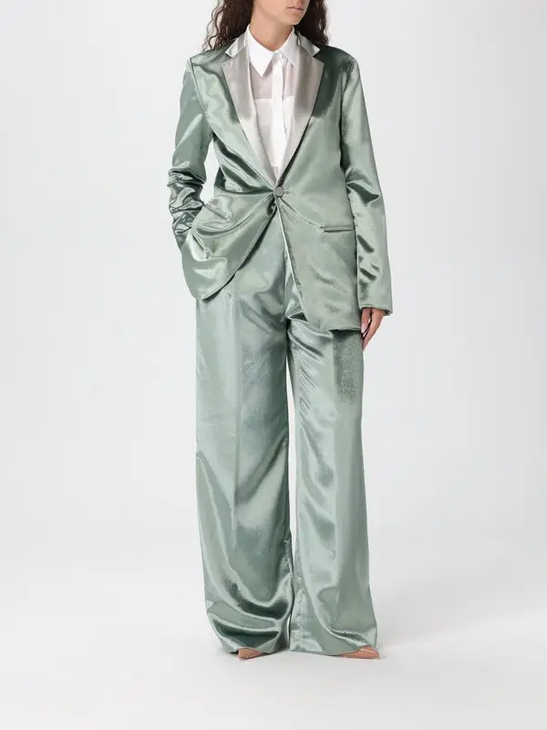 Alberta Ferretti Wide Leg Tailored Pants