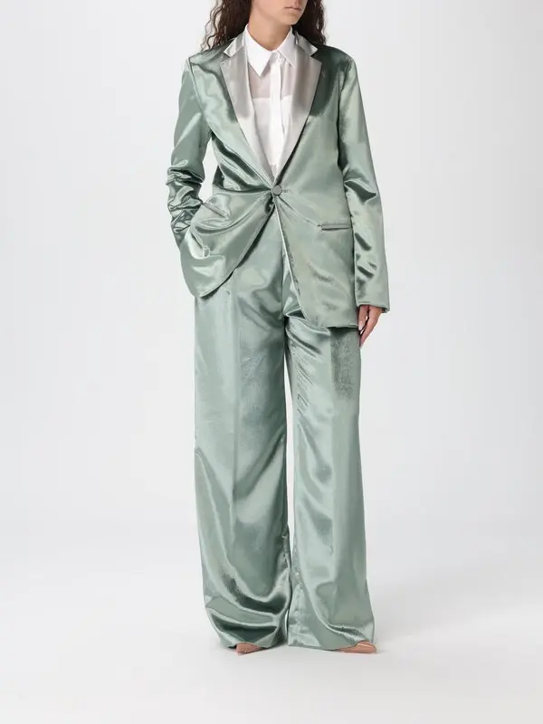 Alberta Ferretti Wide Leg Tailored Pants