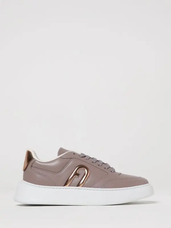 Furla Leather Sneakers - Violet