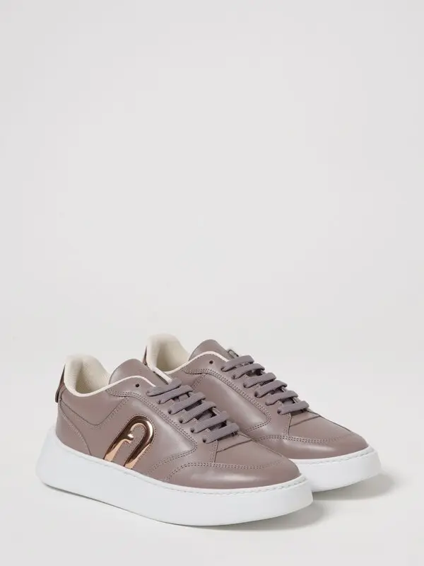 Furla Leather Sneakers - Violet