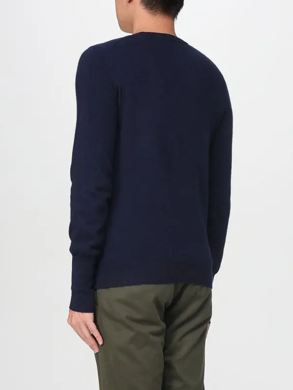 BALLANTYNE Crew Neck Pullover - Blue
