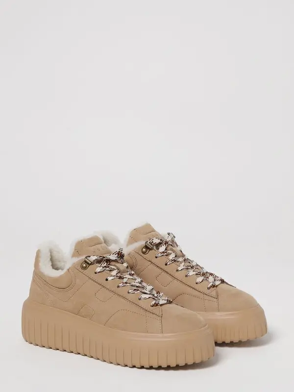 Hogan Platform Sneakers - Beige