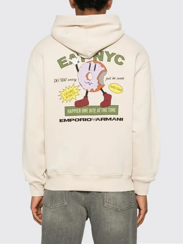Emporio Armani Sweatshirt - Cream