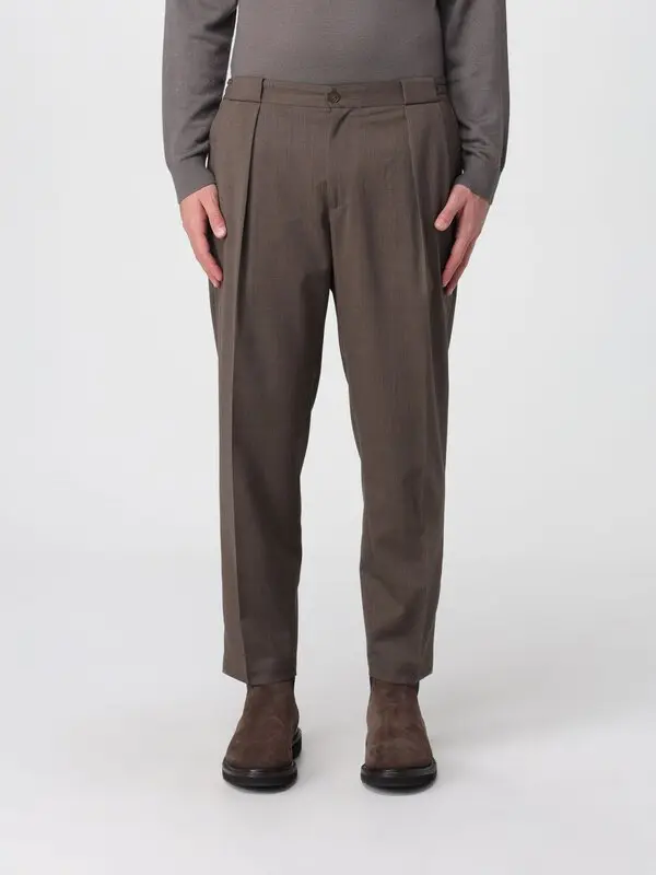 BRIGLIA 1949 Trousers - Burnt