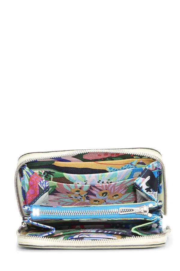 Hermès Epsom Silk'in Compact Wallet - Vert Fizz