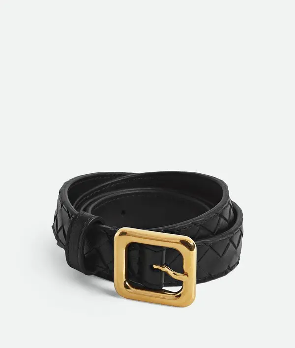Bottega Veneta Contour Belt - Black