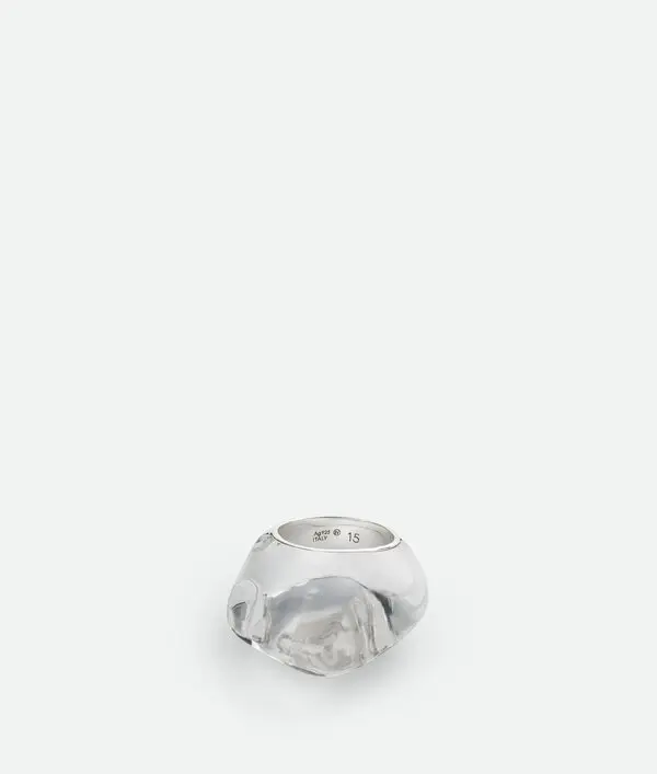 BOTTEGA  VENETA Fin Ring - Transparent